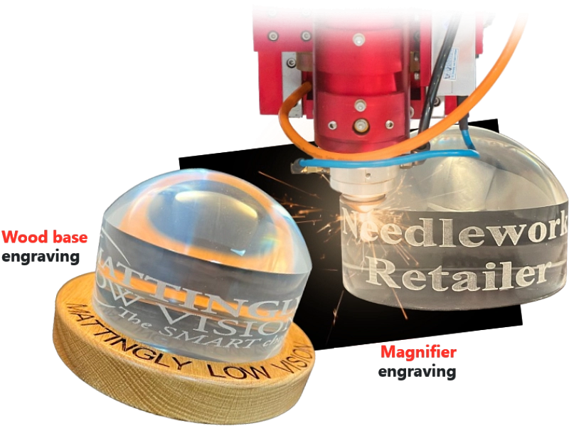 Light gathering magnifier - original dome magnifier | Magnabrite.com